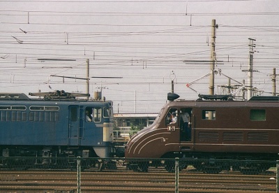 1986年夏 EF55復活記念列車